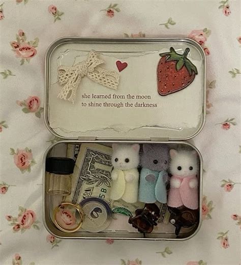 Altoid Wallet Diy Craft Creative Storage Solutions Cute Cat