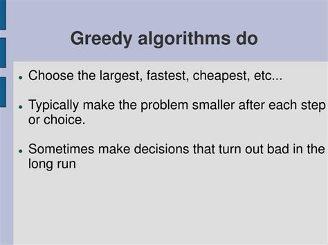 Ppt Greedy Algorithms Powerpoint Presentation Free Download Id674391