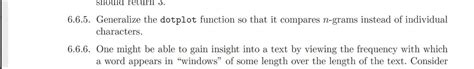 Solved Import Matplotlib Pyplot As Pyplot Def Dotplot Text1 Chegg Com