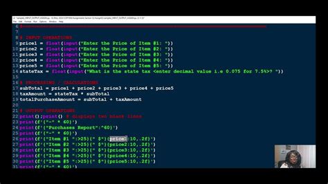 input output assignment statements p2 youtube