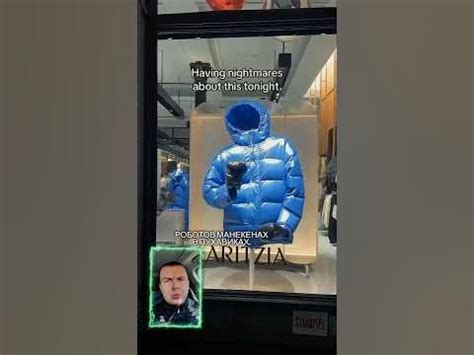 Роботы манекены в Нью-Йорке. - YouTube