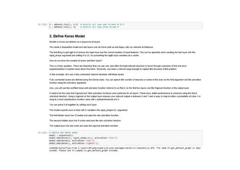tutorial for deep learning project with keras pdf technology