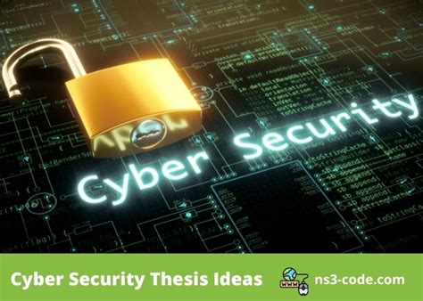Cyber Security Thesis Ideas [ Phd Ms Scholars] Worldwide Assistance