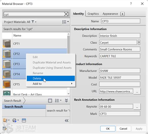 Autodesk Revit نرم افزار رویت گروه JB Team