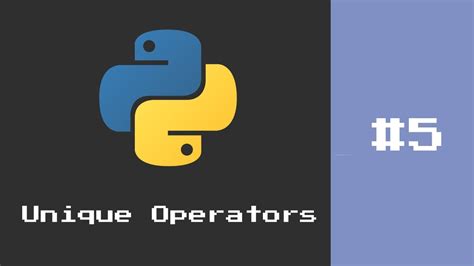 Python For Beginners Unique Arithmetic Operators Youtube