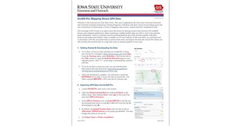 Arcgis Pro Mapping Strava Gpx Data