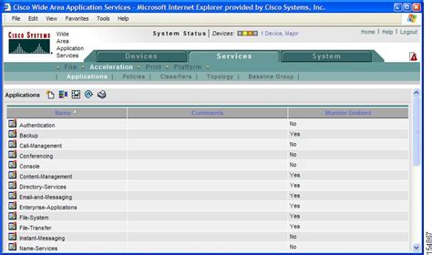 Cisco Wide Area Application Services Configuration Guide Software Version 4 0 7 Configuring