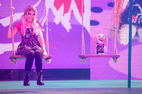 Lilly And Alexa Bliss Hone In On Their First Victim Cageside Seats