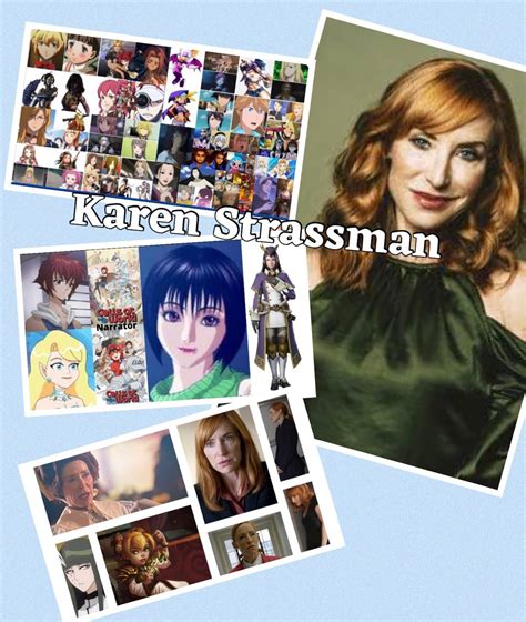 Happy 58th Birthday To Karen Strassman June 5 Who Voice Dub Eng Of