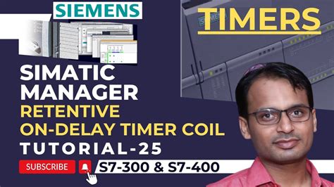 Siemens Plc Training 25 Retentive On Delay Timer Coil In Siemens Step