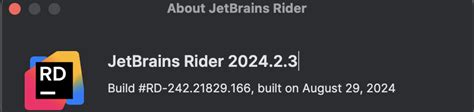 [rider] application doesnt work when running in debug mode rider