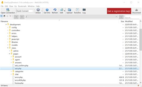 Cyberduck 403 Forbidden Error When Uploading Customer Portal File