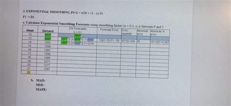 solved chapter 13 forecasting problems print the assignment