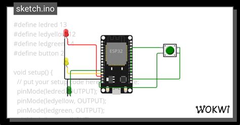 Light Assignment Wokwi Esp32 Stm32 Arduino Simulator