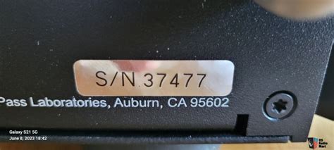 Pass Labs Xa25 Class A Power Amplifier Photo 4515155 Us Audio Mart