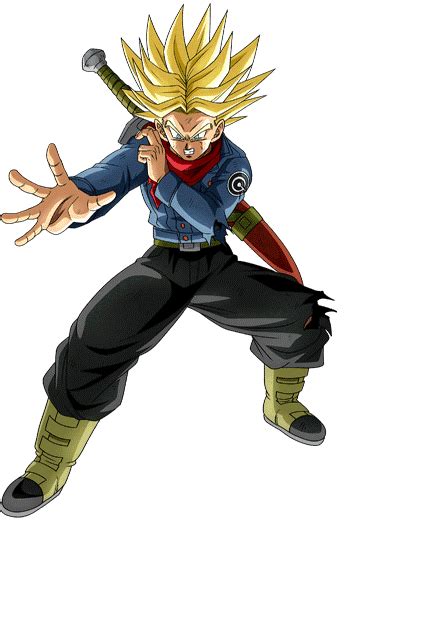 Trunks Ssj2 Render 6 [dokkan Battle] By Maxiuchiha22 On Deviantart