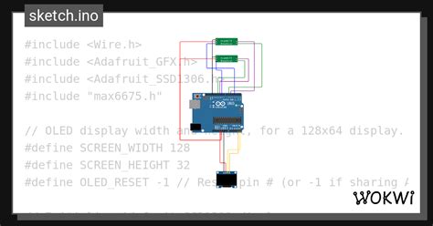 EGT Sensor MAX6675 With A Display Wokwi ESP32 STM32 Arduino Simulator