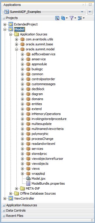 2 Introduction To The Adf Sample Application