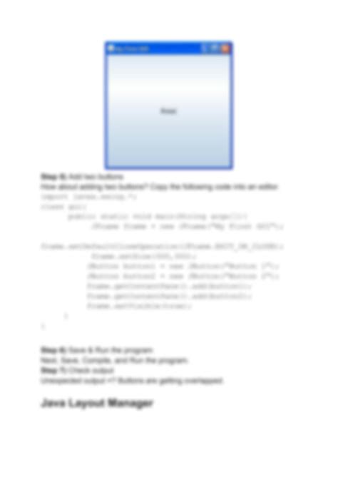 Solution Java Swing Tutorial How To Create A Gui Application In Java