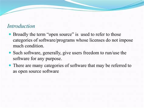 Internet And Open Source Concepts Pptx Shareware And Freeware Computer Software And