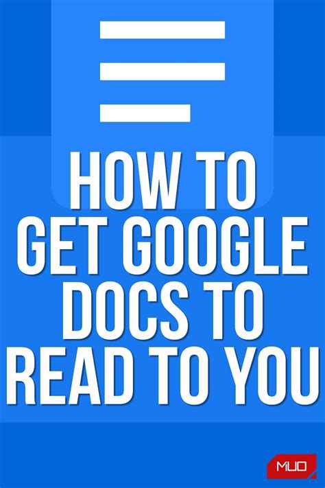 How To Get Google Docs To Read To You Artofit
