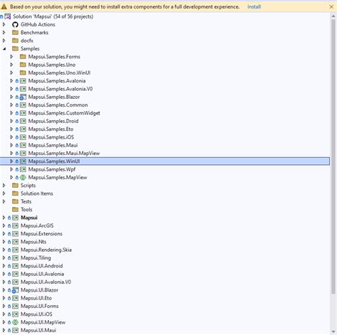 displaying maps in winui 3 with open source libraries xaml brewer by