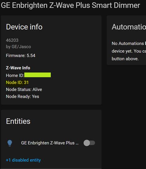 Migrate From Home Assistant Legacy Z Wave To Z Wave Js Davids Blog