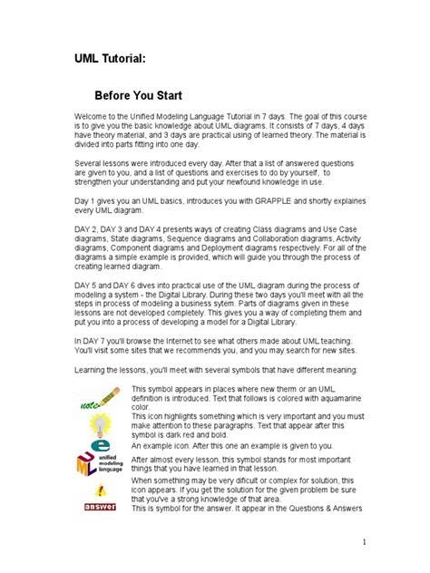 Pdf Uml Tutorial Doc Dokumen Tips
