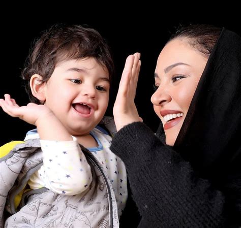 عکس جدید و جذاب از زیبا بروفه و پسرش اهورا