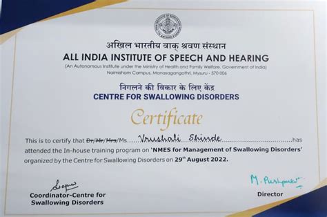 Vrushali Shinde On Linkedin Management Training Dysphagia