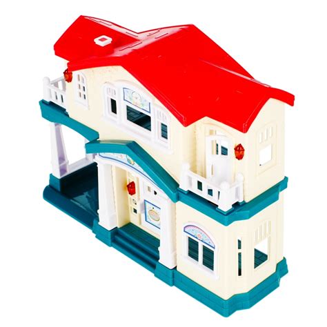 Комплект къща за кукли Пластмаса 3 години Многоцветна Emag Bg