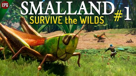 Smalland Survive The Wilds Выживание в крошечном мире 1 стрим Youtube
