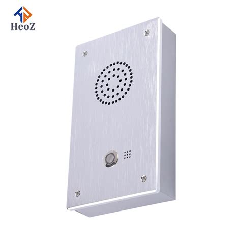 Car Parking Intercom System Voip Elevator Intercom Phone