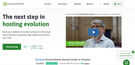 Scala Hosting Review Create A Website