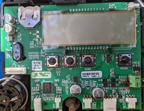 Circuit Board 4 Button Clack Valve V3408ee V3408ee