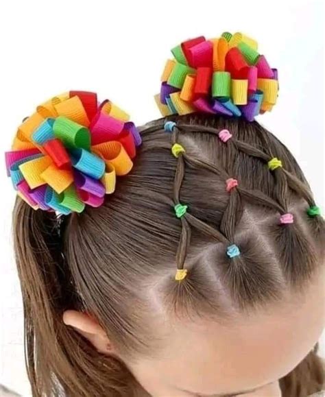 تسريحه للاطفال Penteado Festa Junina Infantil Cabelo Para Festa