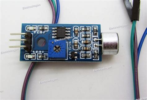 Sound Voice Microphone Sensor Module Electrodragon