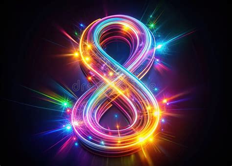 Dynamic 3d Paragraph Symbol Long Exposure Photography Captures Abstract