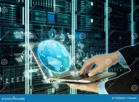 Internet Server Programming Technology Concept Stock Image Image Of