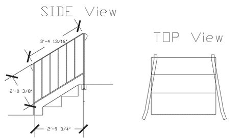 Ada Railing Ramp Requirements Diagram Ez Access Pathway 3g Modular