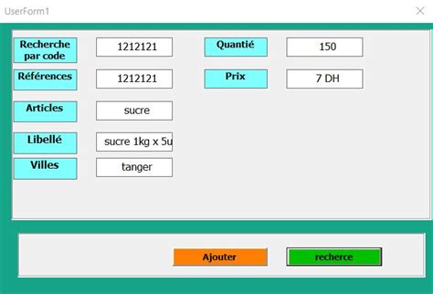 aghzar mustapha on linkedin code vba excel pour crée bouton recherche