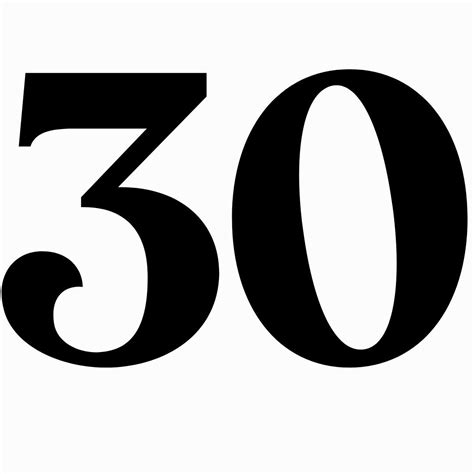 Numbers 1 30 10 Free Pdf Printables Artofit