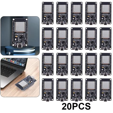 Jshteea Placa Desarrollo Esp32 Módulo Inalámbrico Compatible Con