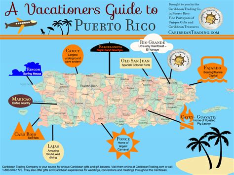 Mapa Turistico De Puerto Rico Puerto Rico Towns Map Nh