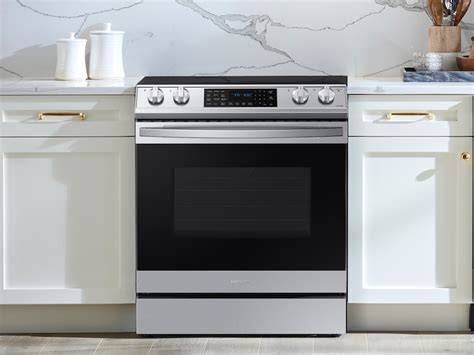 63 Cu Ft Smart Slide In Electric Range With Air Fry In Stainless Steel