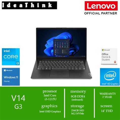 Jual Lenovo V G IAP Core I U GB GB SSD W OHS FHD Iron Grey Jakarta Pusat