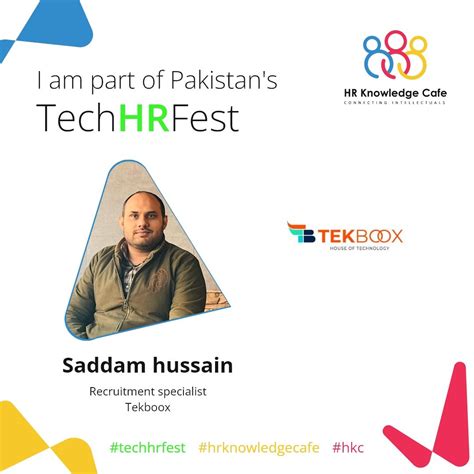 saddam hussain on linkedin techhrfest lahore