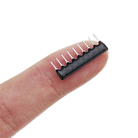 30pcs 9pin Resistor Network Array 3 3k Ohm A332jj 3 3kr Dip Exclusion