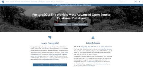 Postgresql 설치