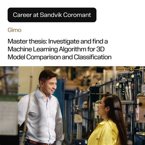 Master Thesis Investigate And Find A Machine Learning Algorithm For 3d